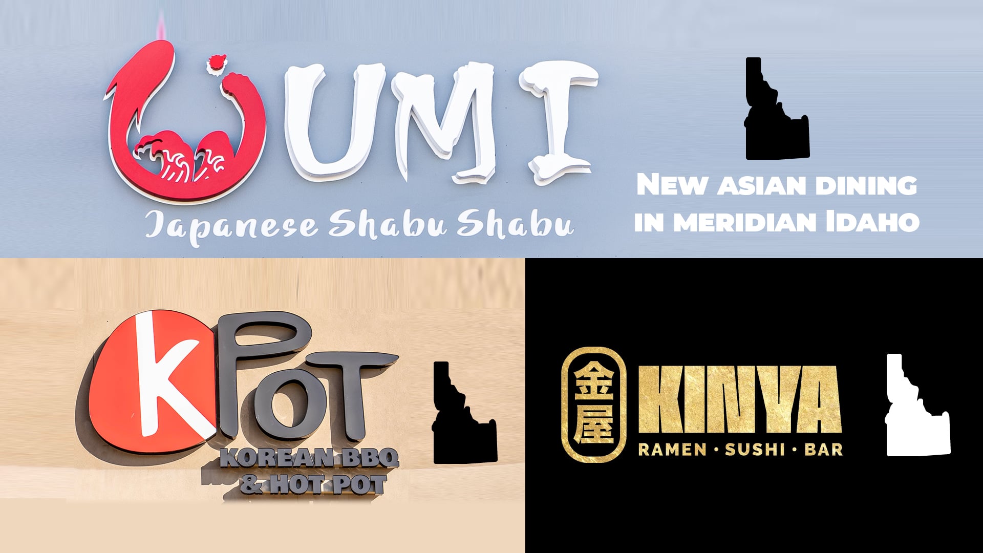 New Asian Japanese and Korean Dining Spots Arrive in Meridian, Idaho ...